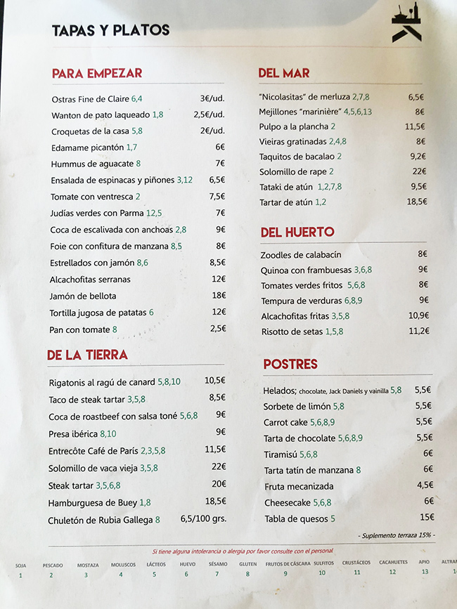 Restaurante Café Kafka Barcelona | Yummy Barcelona