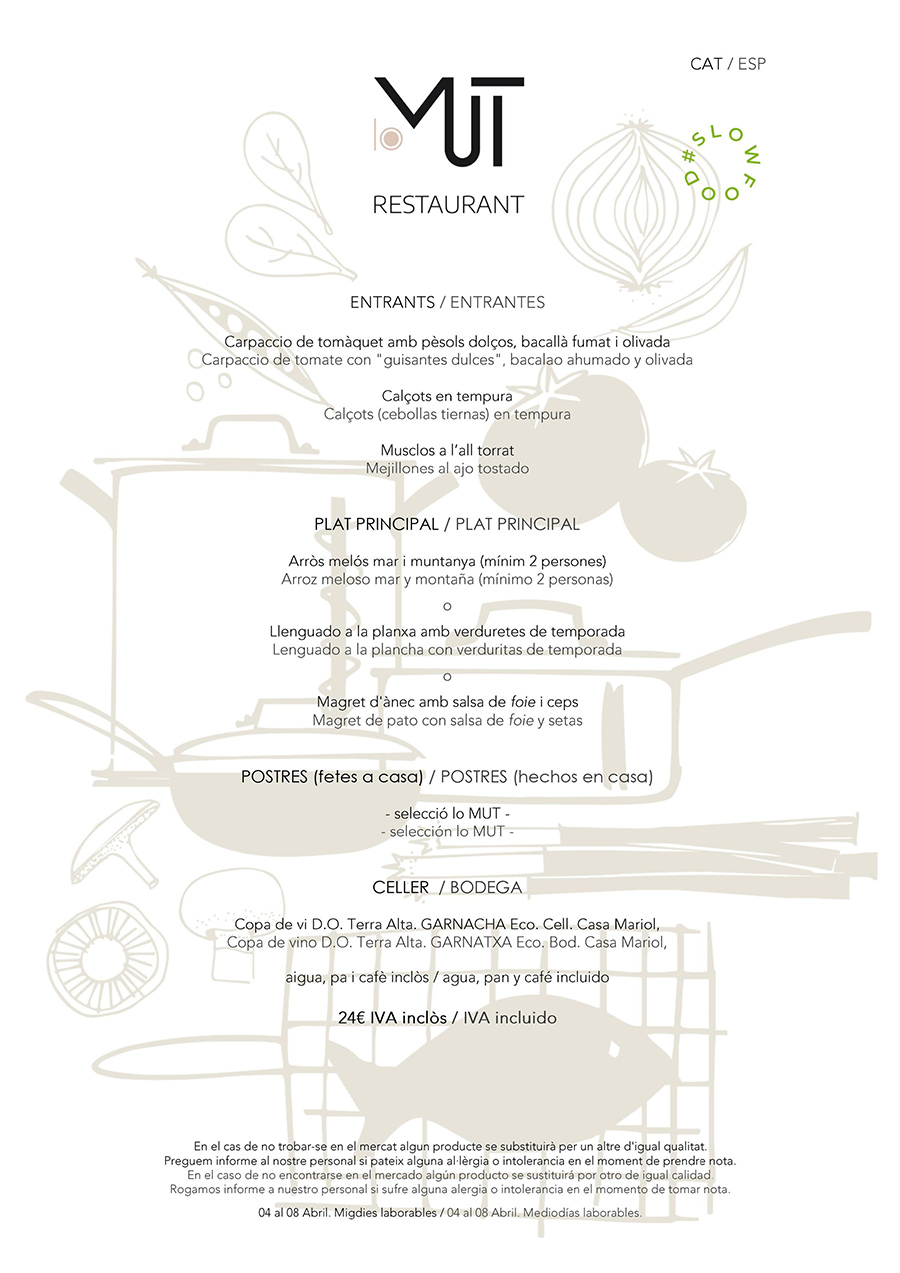 Restaurante Lo Mut | Hotel Mas Catxina en Deltebre | Yummy Barcelona