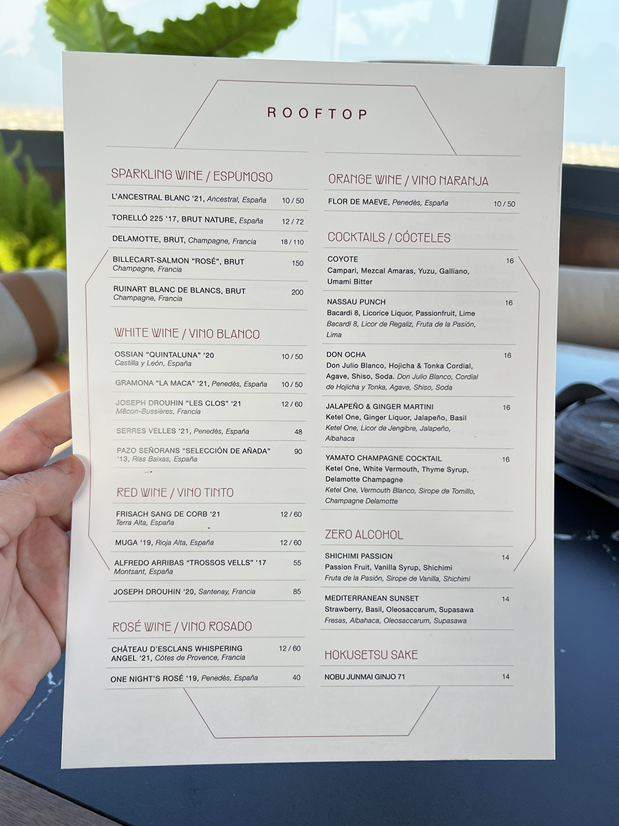 Rooftop Nobu Barcelona | Gastronomía de Altura en la Azotea